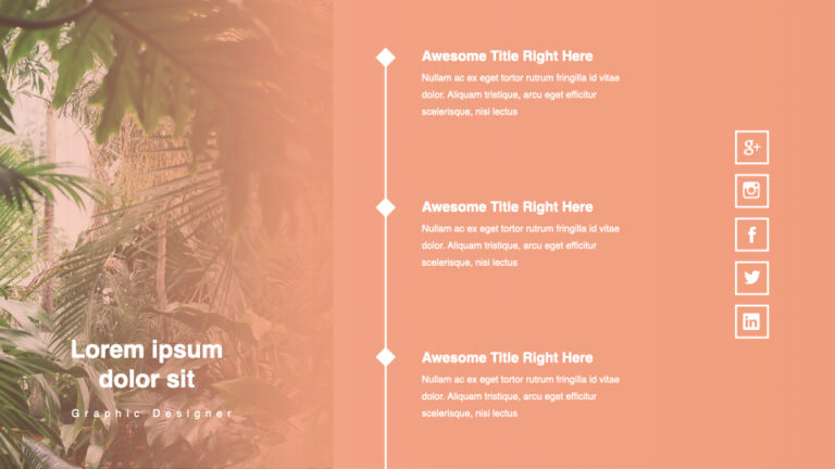 Tropical Presentation: 50 Slides PPTX, KEY, Google Slides – MasterBundles