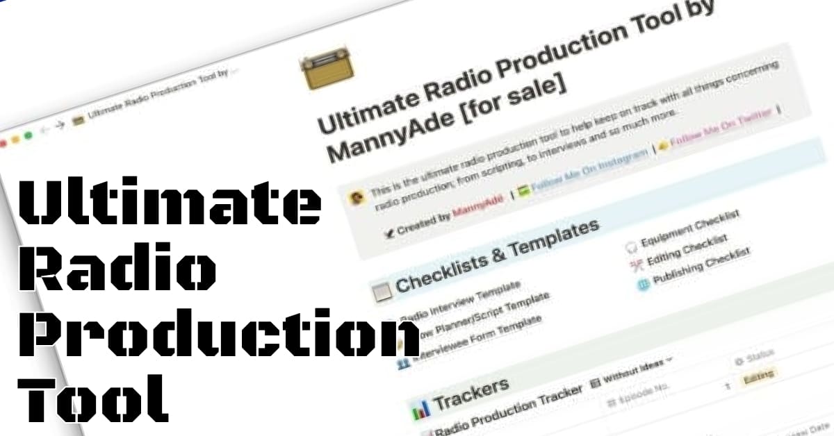 Ultimate Radio Production Tool – MasterBundles