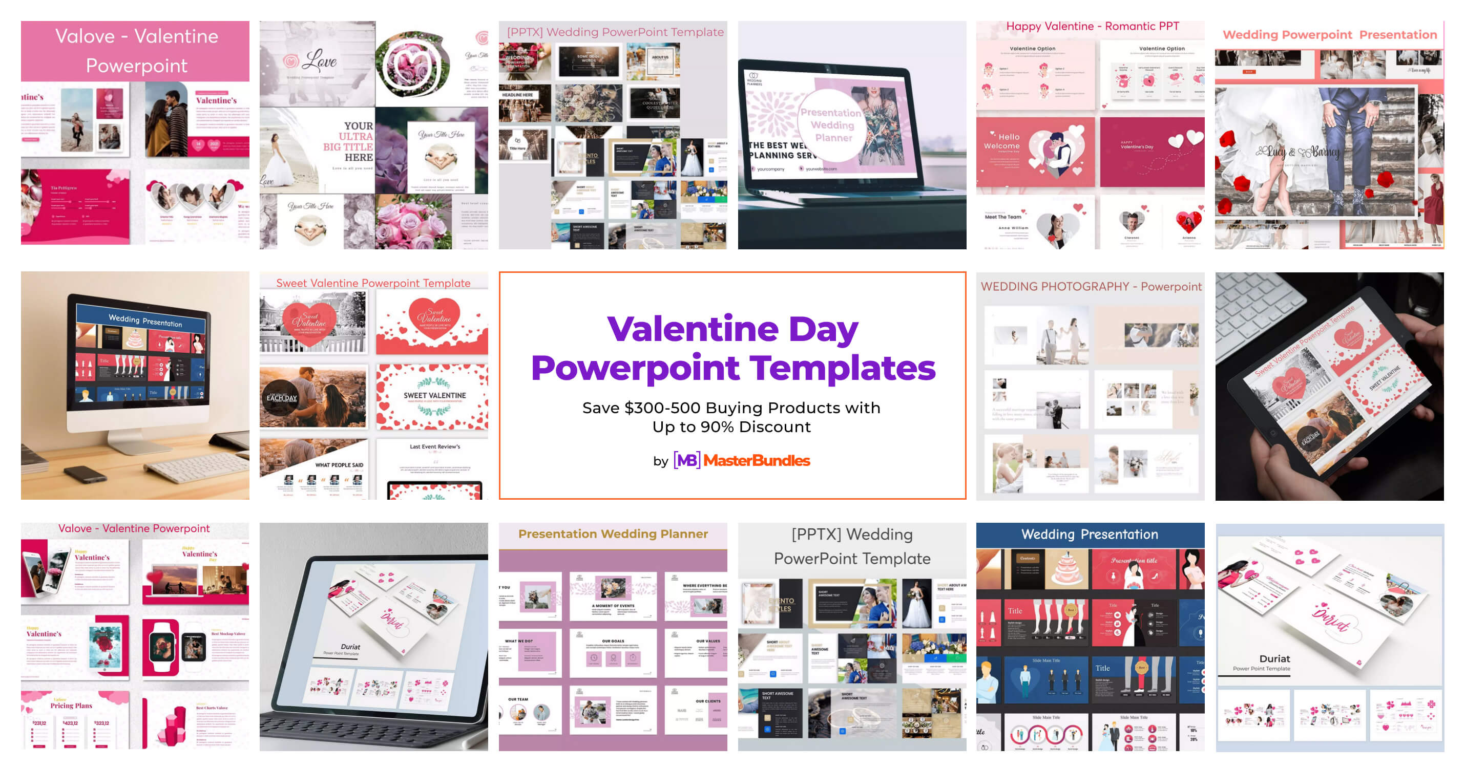 208+ Valentine Day PowerPoint Templates for 2025 - MasterBundles