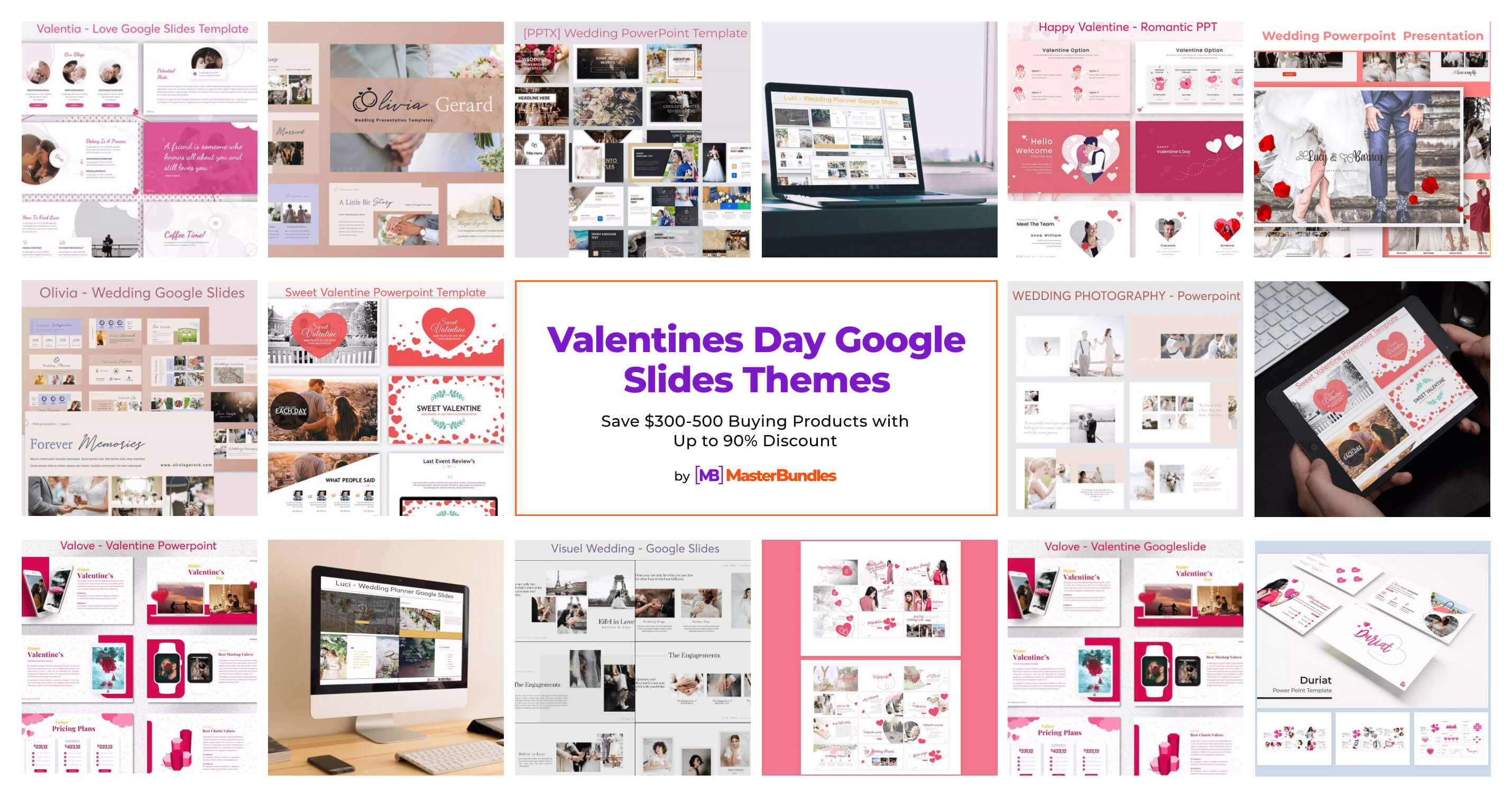 30+ Valentines Day Google Slides Themes for 2025 - MasterBundles