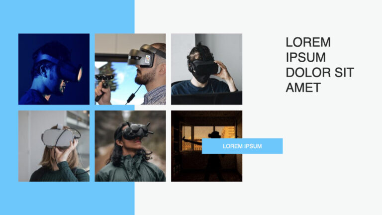 VR Technology Presentation: 50 Slides PPTX, KEY, Google Slides ...