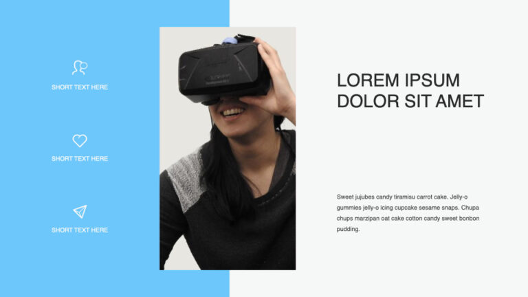 VR Technology Presentation: 50 Slides PPTX, KEY, Google Slides ...