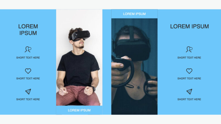 VR Technology Presentation: 50 Slides PPTX, KEY, Google Slides ...