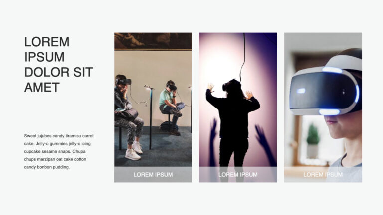 VR Technology Presentation: 50 Slides PPTX, KEY, Google Slides ...