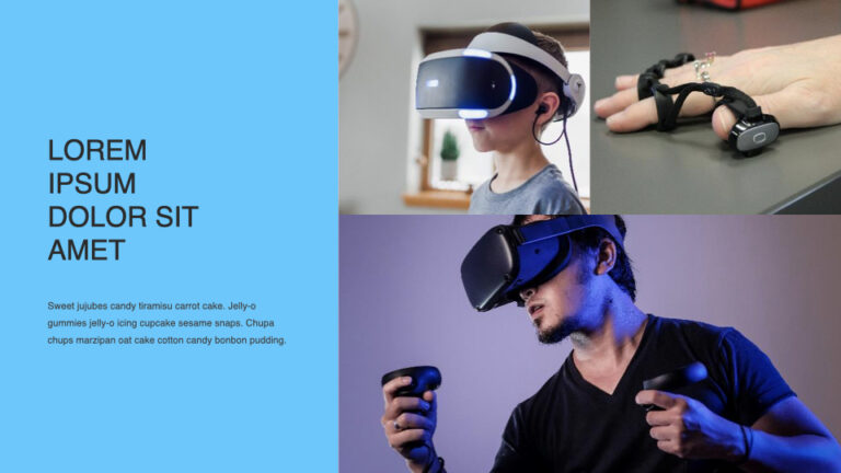 VR Technology Presentation: 50 Slides PPTX, KEY, Google Slides ...