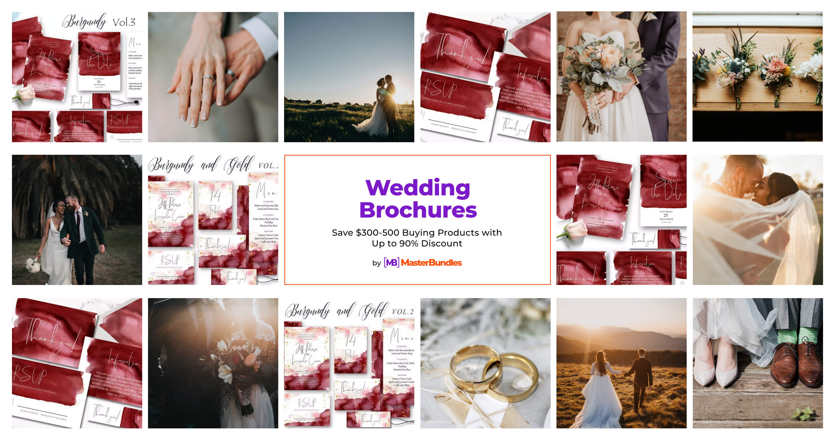 8+ Wedding Brochure Templates for 2025 - MasterBundles