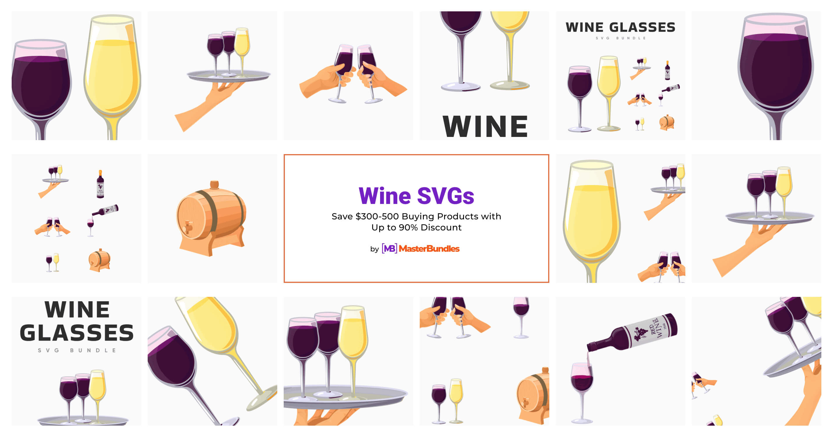 19+ Wine SVG Files & Designs for 2025 - MasterBundles