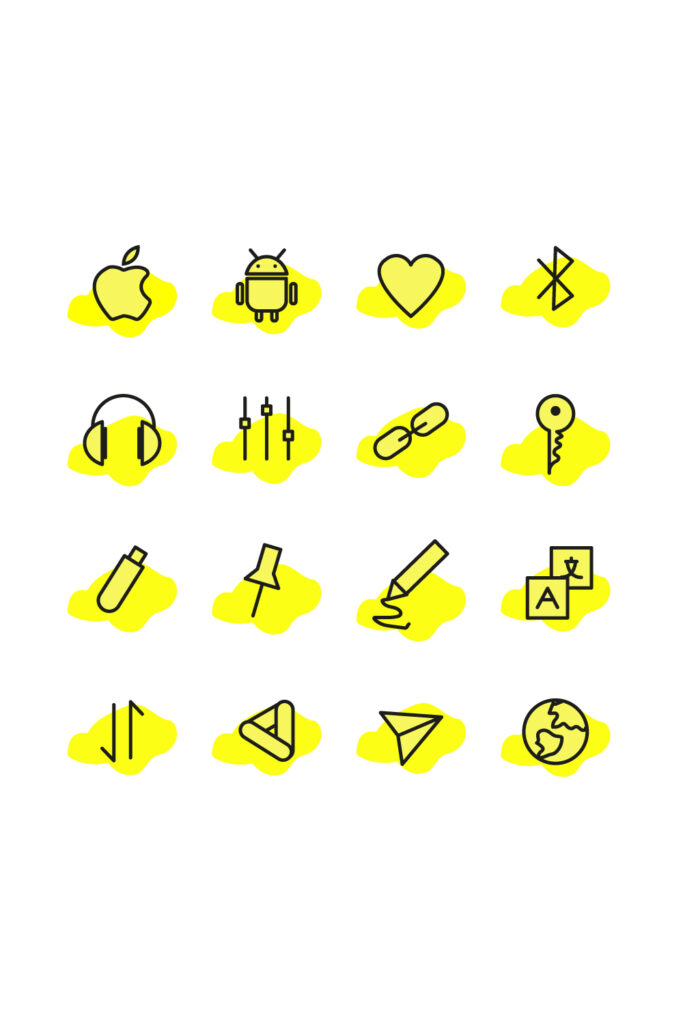 Free Yellow Icons – MasterBundles