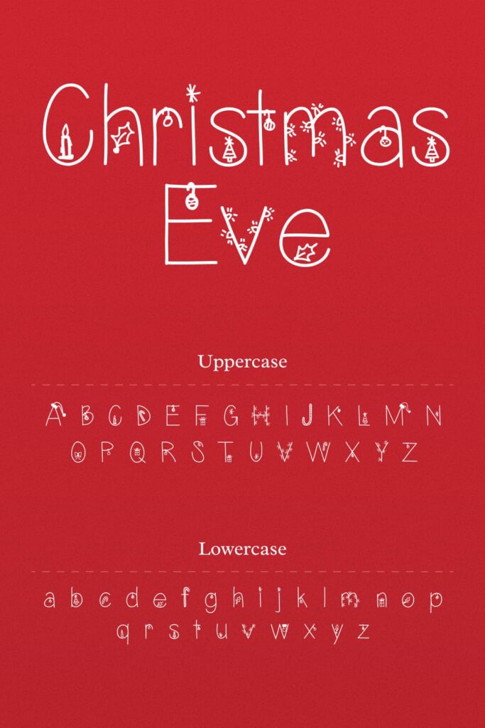 Christmas Eve Font – MasterBundles