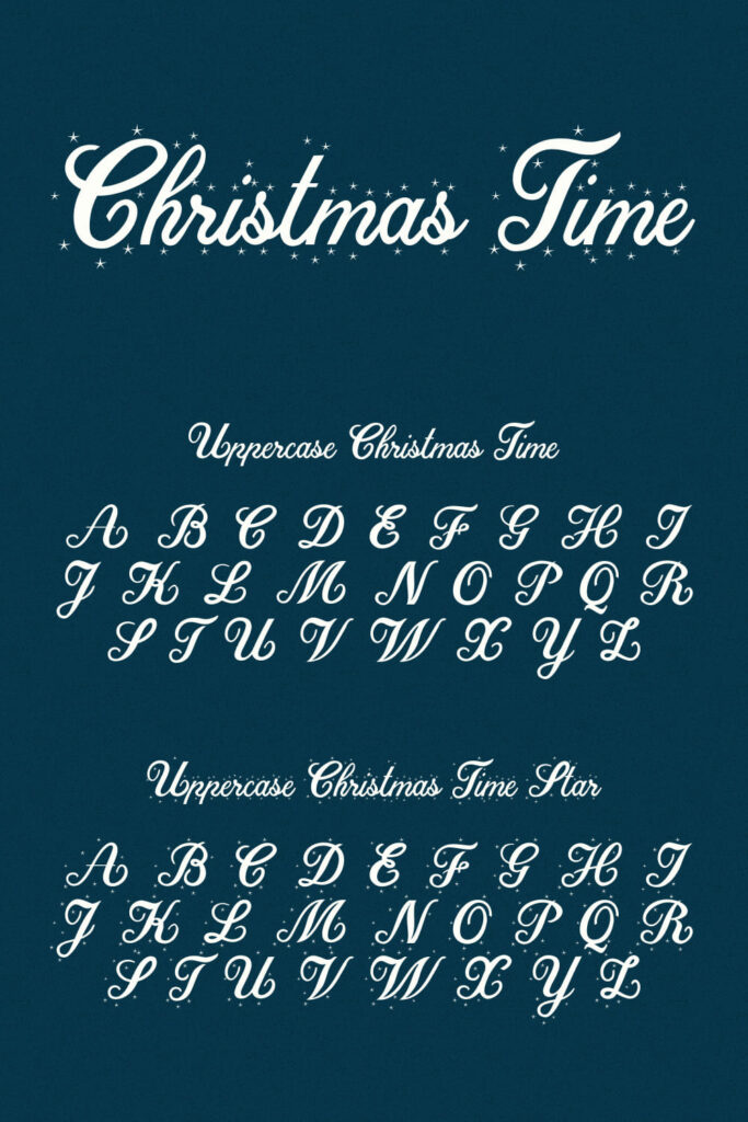 Christmas Time Free Font | Master Bundles