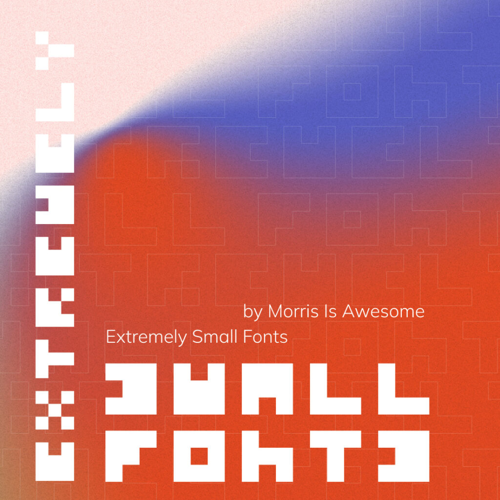 Extremely Small Fonts – MasterBundles