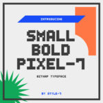 Small Bold Pixel-7 Free Font – MasterBundles
