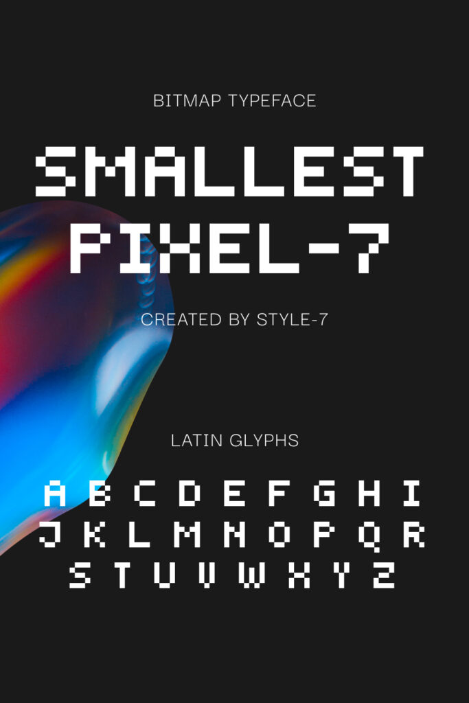 Smallest Pixel-7 Free Font – MasterBundles