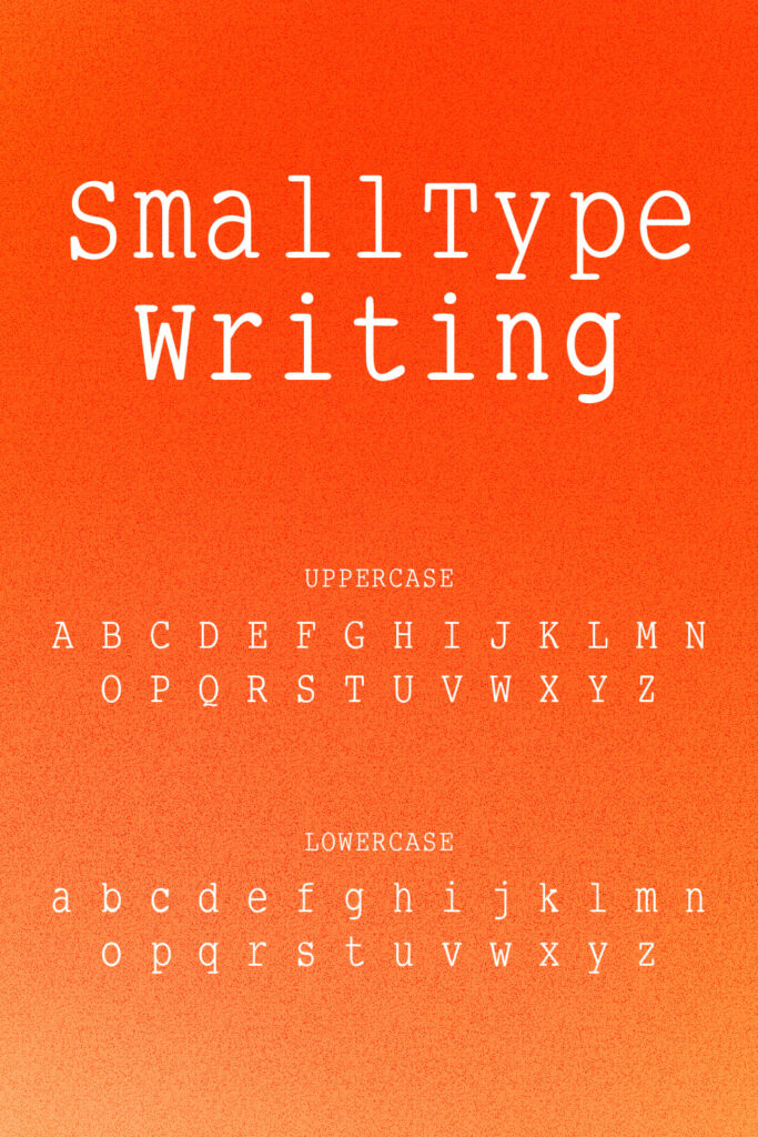 SmallType Writing Free Font – MasterBundles