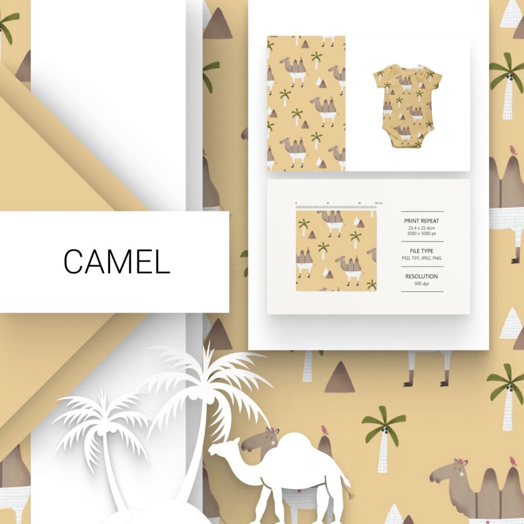 Camel Patterns – MasterBundles