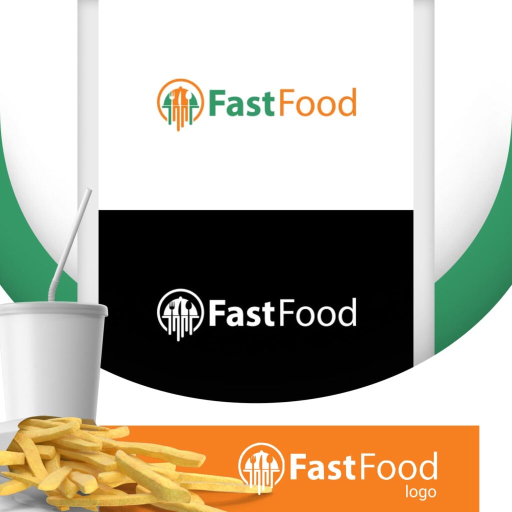 Fast Food Logo – MasterBundles