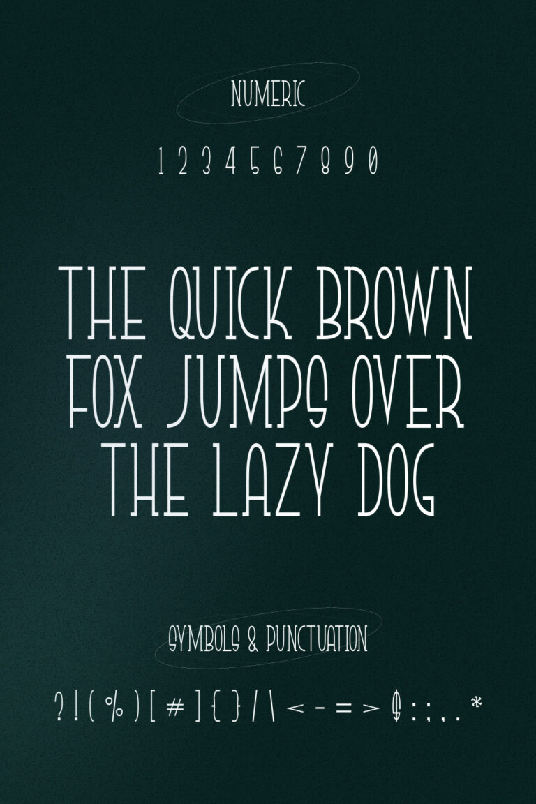 Small Tall Free Font – MasterBundles