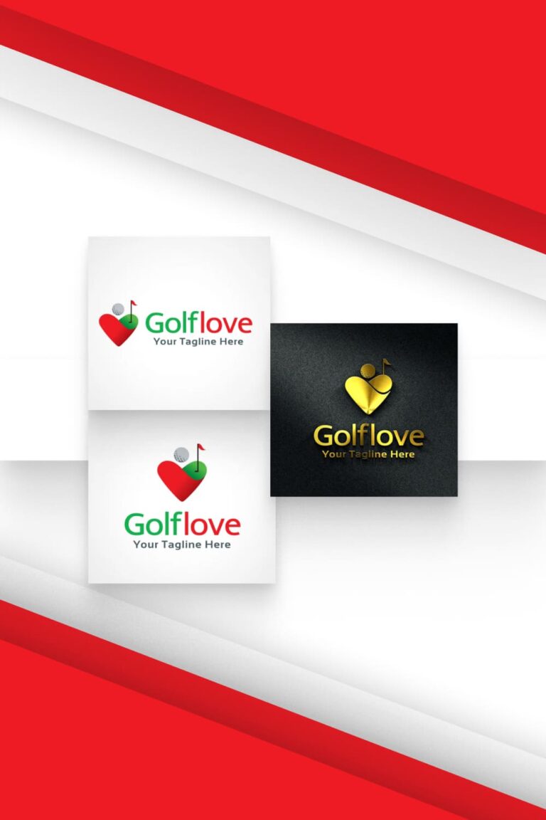 Golf Love Logo Template – MasterBundles