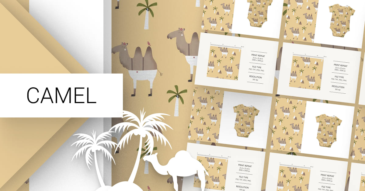 Camel Patterns – MasterBundles
