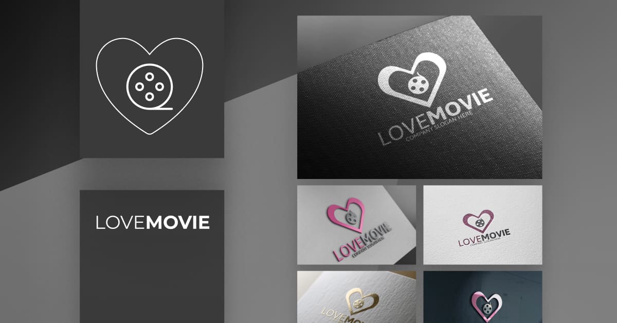 Love Movie Logo – MasterBundles