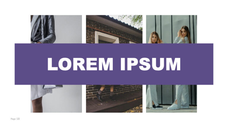 Clothes Designer Fashion Powerpoint Template | Master Bundles