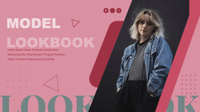 Model Lookbook Powerpoint Template – MasterBundles