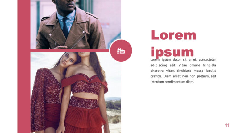 Model Lookbook Powerpoint Template – MasterBundles