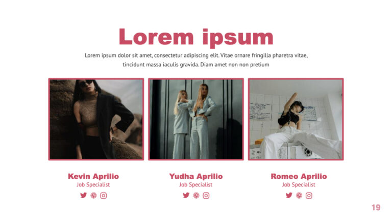 Model Lookbook Powerpoint Template – MasterBundles