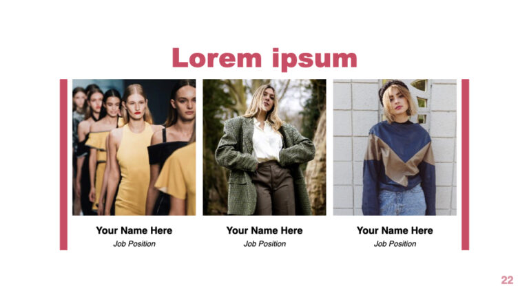 Model Lookbook Powerpoint Template – MasterBundles