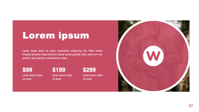 Model Lookbook Powerpoint Template – MasterBundles