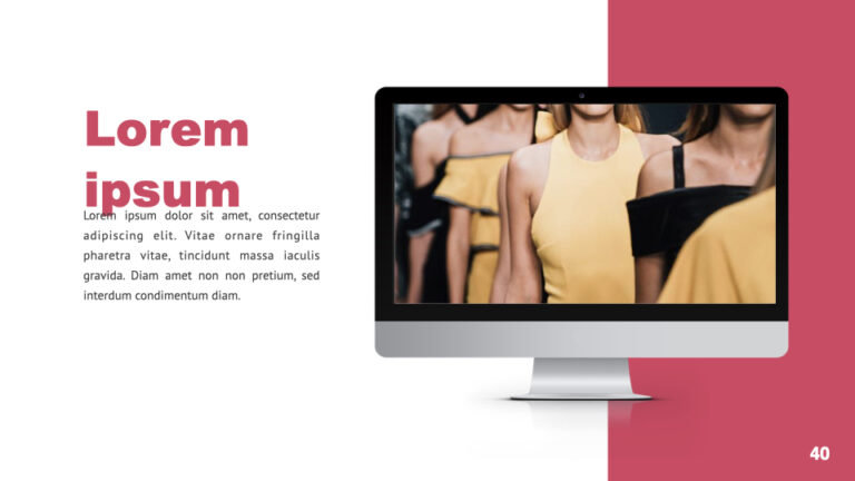 Model Lookbook Powerpoint Template – MasterBundles