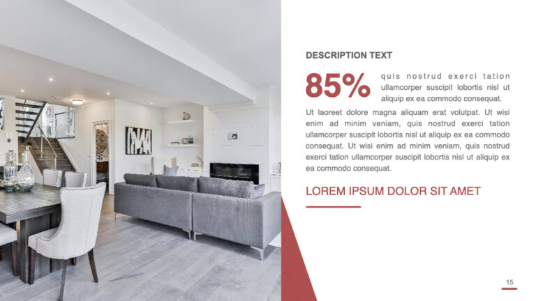 Perfect Home Real Estate Powerpoint Template | Master Bundles