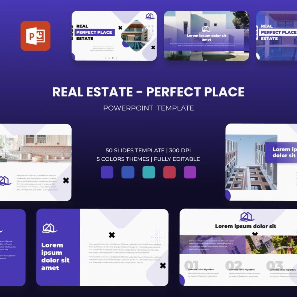 Free Real Estate Powerpoint Templates | Master Bundles