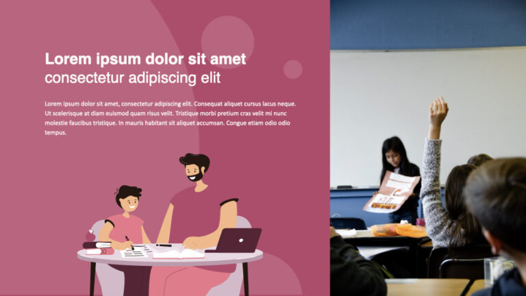 Tutoring Service Powerpoint Template: 50 Slides – MasterBundles