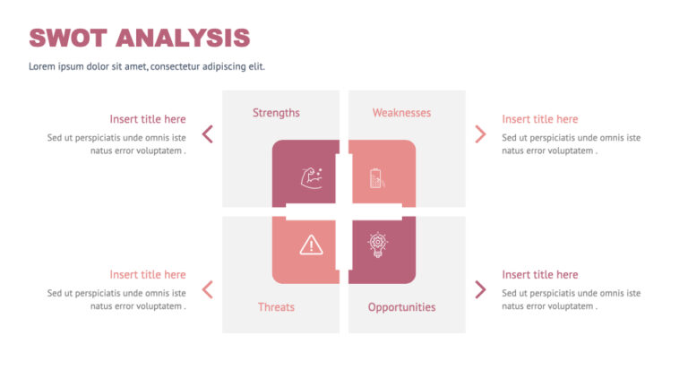 Green SWOT Presentation: 50 Slides PPTX, KEY, Google Slides – MasterBundles