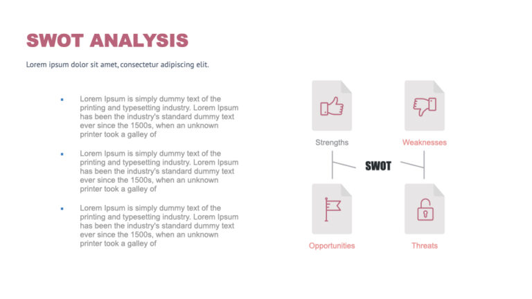 Green SWOT Powerpoint Template: 50 Slides – MasterBundles