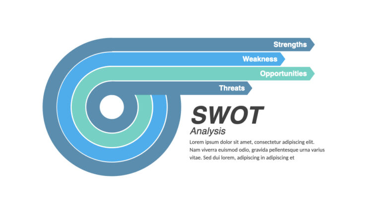 Red SWOT Powerpoint Template: 50 Slides – MasterBundles