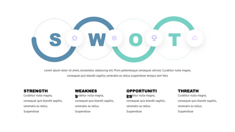 Red SWOT Powerpoint Template: 50 Slides – MasterBundles