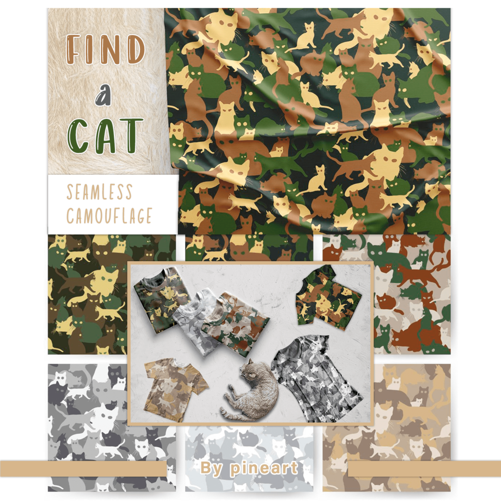 Caticorn Cat Digital Paper & Clipart – MasterBundles