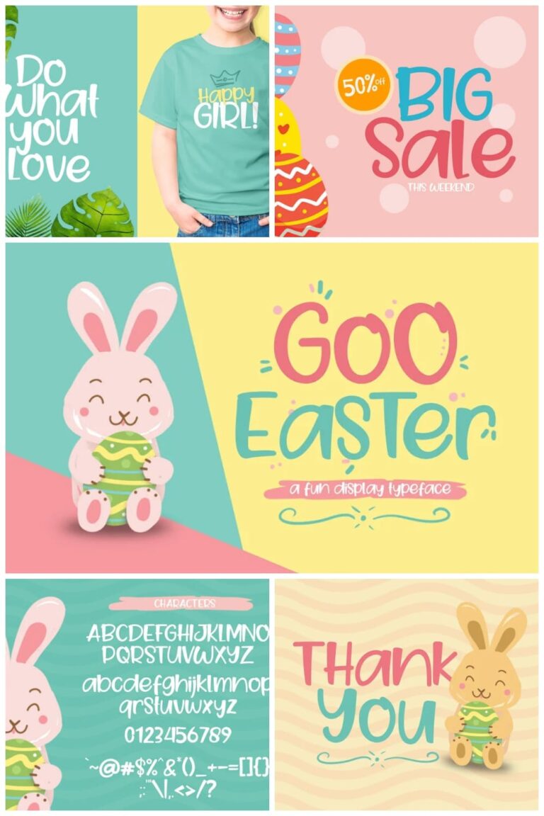 30+ Top Easter Fonts for 2022: Freebies and Premium Fonts