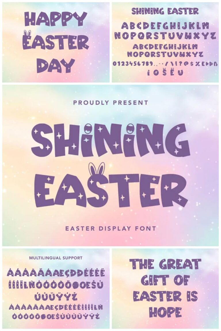 30+ Top Easter Fonts for 2022: Freebies and Premium Fonts