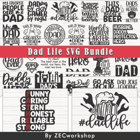 Dad Life SVG Bundle – MasterBundles