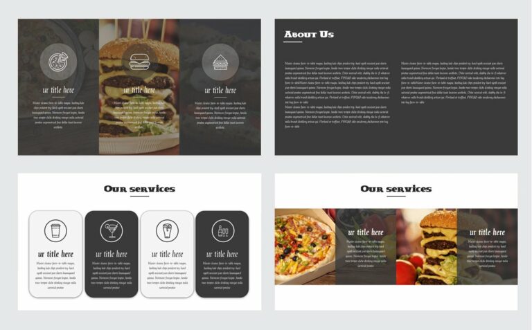 Food Vintage Powerpoint Template – MasterBundles