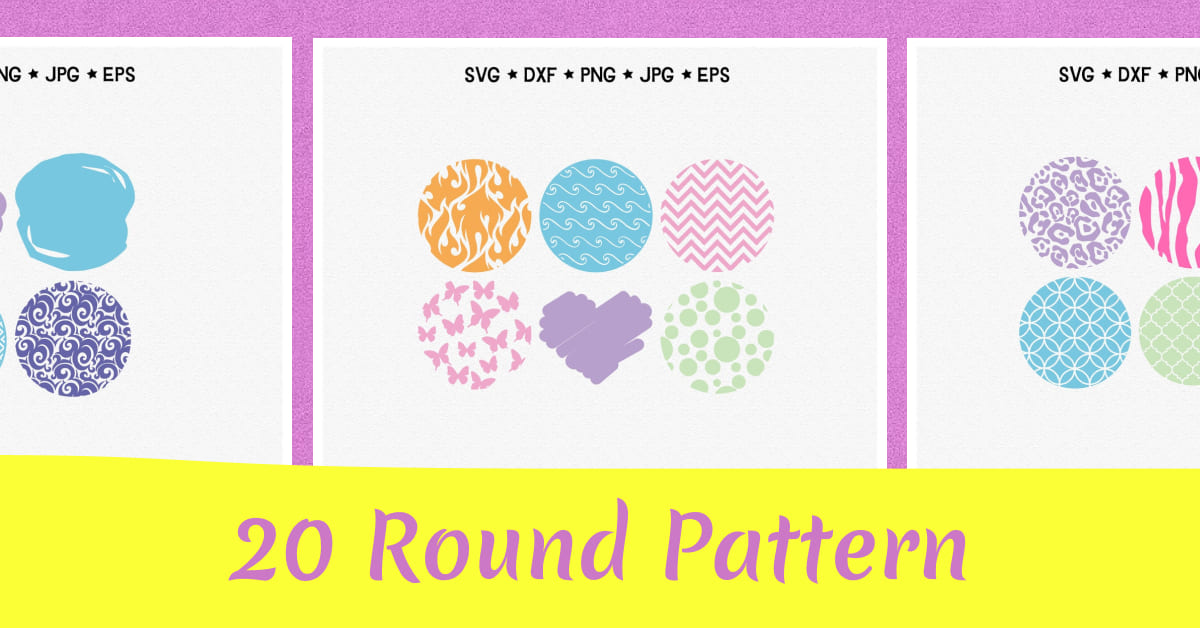 Round Pattern SVG – MasterBundles