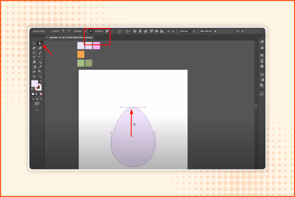 Drawing Easter Eggs In Adobe Illustrator Step By Step Tutorial Video