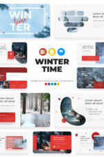 Winter Time Presentation Template – MasterBundles