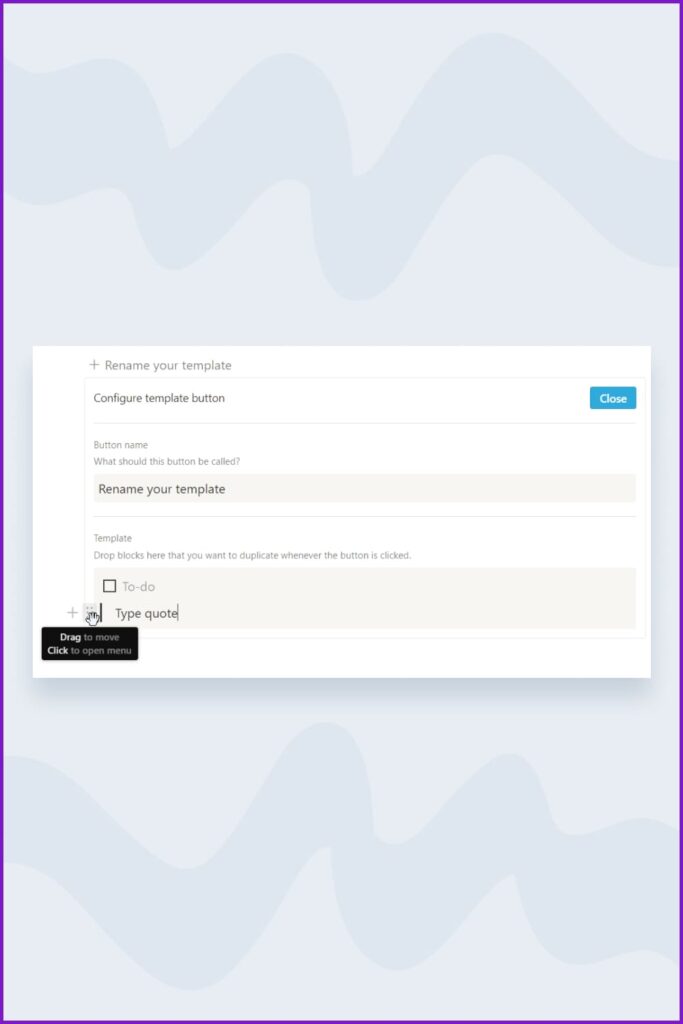 How to Create a Custom Notion Template