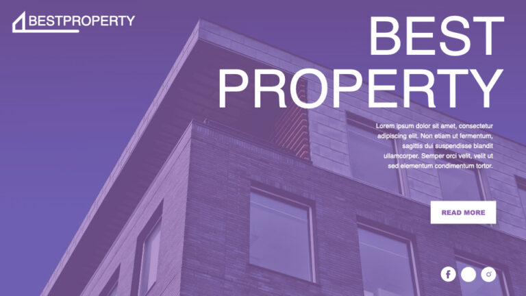 Best Property Real Estate Powerpoint Template | Master Bundles