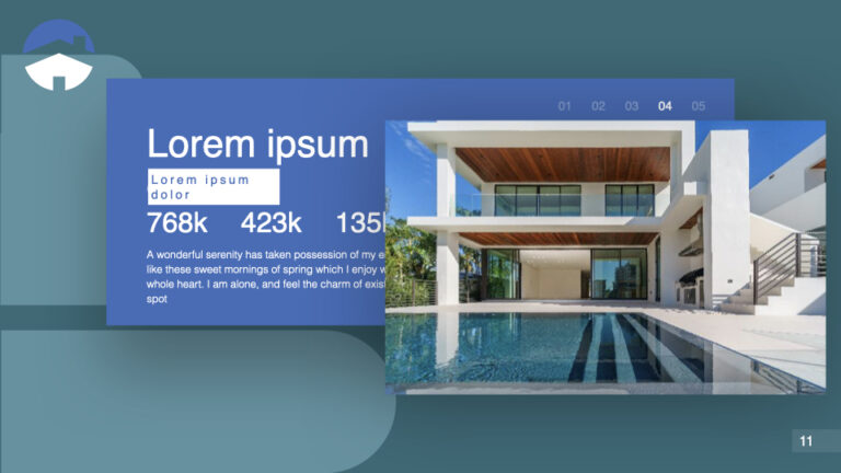 Real Estate Dream Presentation Template – MasterBundles