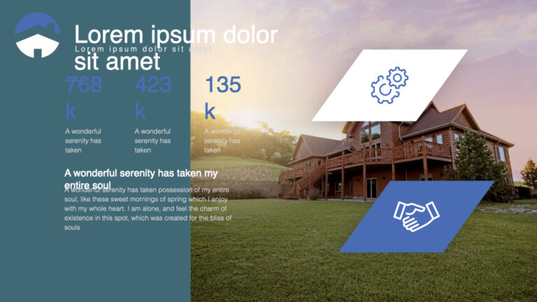 Real Estate Dream Presentation Template – MasterBundles